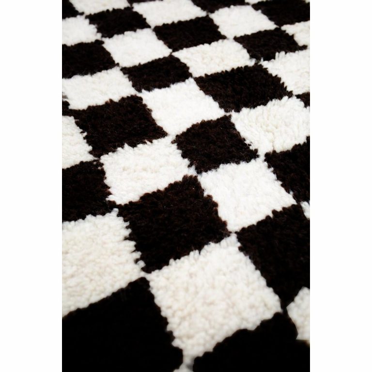 Handmade Berber rug - Checkered rug - Moroccan Rugs